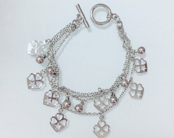 Cute silver bracelet | Etsy