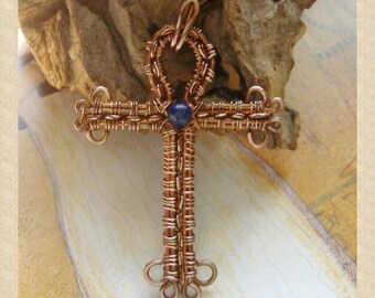 Copper ankh | Etsy