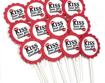 Goodbye cake topper | Etsy