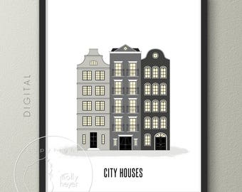 Architecture poster | Etsy