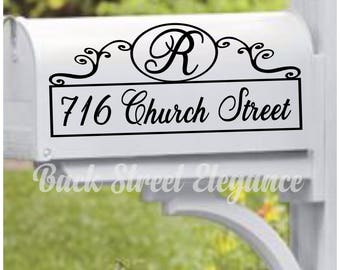 Mailbox stickers | Etsy