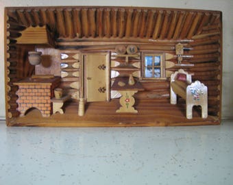 Kitchen diorama | Etsy