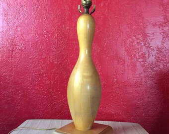 Bowling pin lamp | Etsy