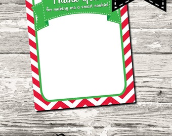 Smart Cookie Christmas Gift Tags Teacher Gift DIY Circle