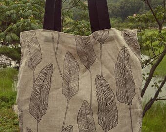 Linen tote bag | Etsy