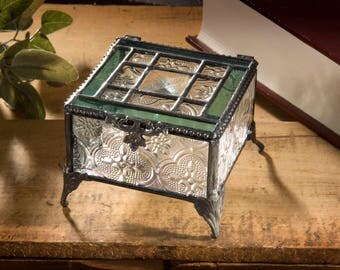 Clear glass box | Etsy