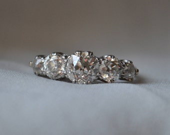 Vintage diamond ring | Etsy