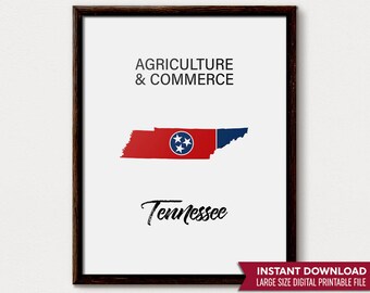 Tennessee flag | Etsy