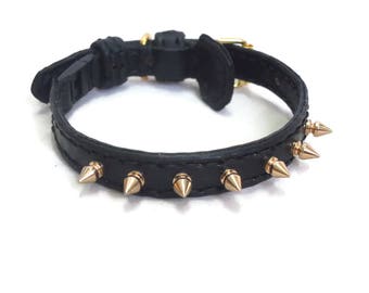 Spike cat collar | Etsy