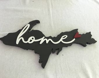 Upper peninsula sign | Etsy