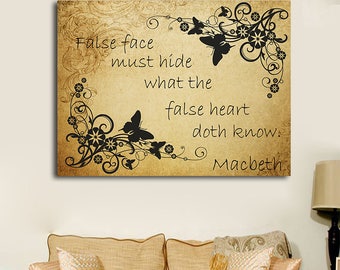 Shakespeare macbeth | Etsy