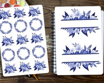 Flower border | Etsy