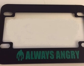 Hulk license plate | Etsy