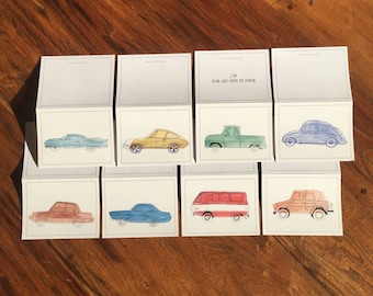 Classic car card | Etsy