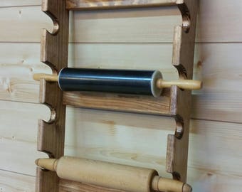 Rolling pin holder | Etsy