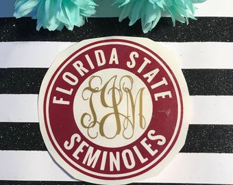 Fsu decal | Etsy