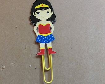 Superhero bookmark | Etsy