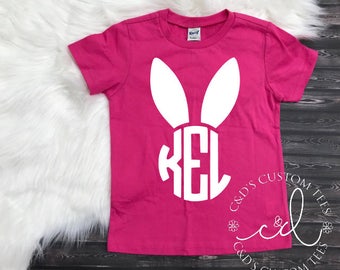 Girl easter shirt | Etsy