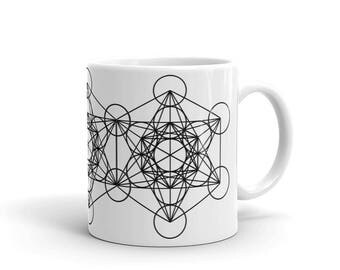 Geometric mug | Etsy