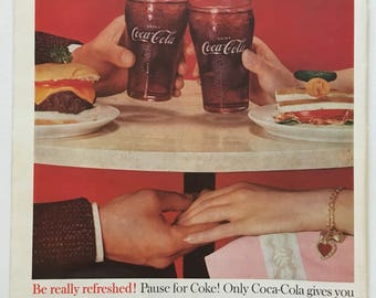 Vintage coke ad | Etsy