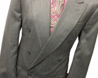 Double breasted suit | Etsy