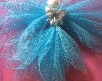 Deco mesh angel | Etsy