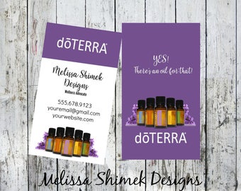 Doterra business cards | Etsy