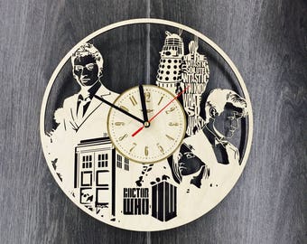 Doctor who clock | Etsy