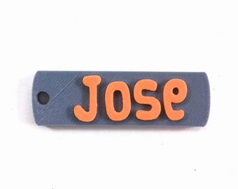 3d printed name tag | Etsy