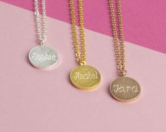 Monogramm- & Namensketten | Etsy DE