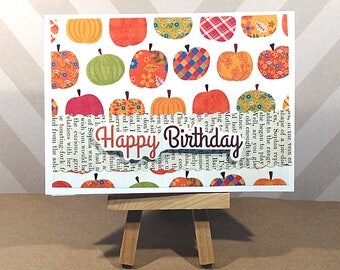 Rustic birthday card | Etsy