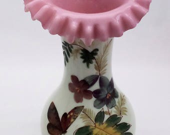 Ruffled rim vase | Etsy