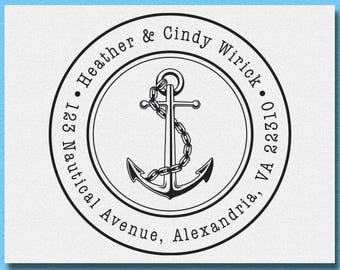 Anchor stamp | Etsy