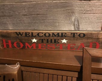 Homestead signs | Etsy