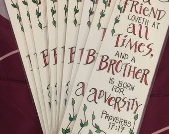 Proverbs 17 17 | Etsy