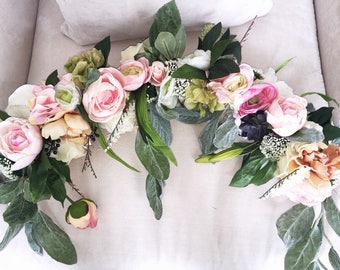 Flower garland | Etsy