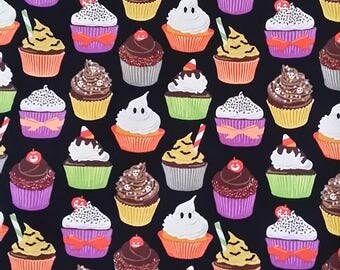 Cupcake fabric | Etsy