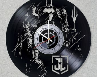 Superhero wall clock | Etsy