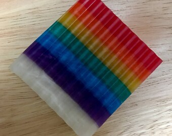 Rainbow soap | Etsy