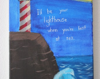 Lighthouse quote | Etsy
