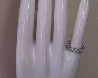 Princess crown ring | Etsy