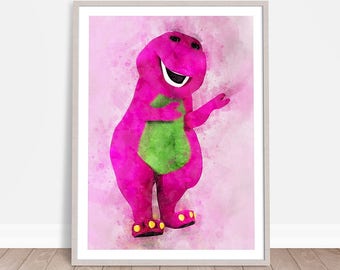 Barney birthday | Etsy