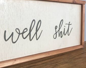 Well shit | Etsy