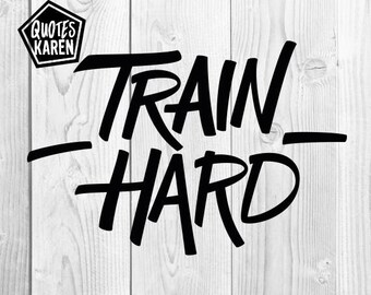 Train hard | Etsy