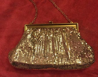 Gold handbag | Etsy