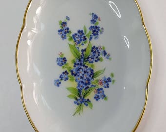 Limoges blue flower | Etsy