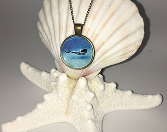 Mermaid cameo | Etsy