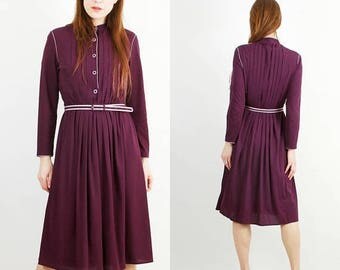 Mulberry color dress | Etsy