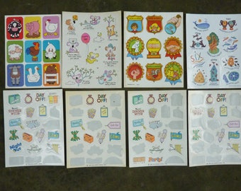 Hallmark stickers | Etsy