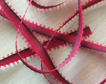 3/8 Personalized Satin Ribbon with Picot edge favor